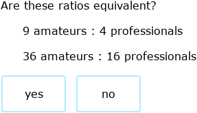 IXL - Equivalent ratios: word problems (Grade 7 maths practice)