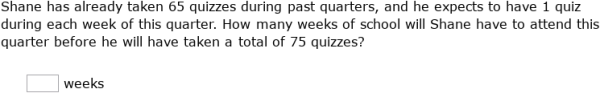 IXL - Solve one-step equations: word problems (Grade 6 maths practice)