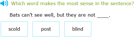 IXL - Complete the sentence with the correct -ild, -ind, -old, -olt or ...