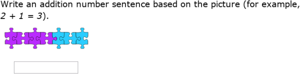 IXL - Addition sentences - sums up to 10 (Grade 1 maths practice)