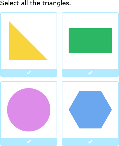 IXL - Triangles (Reception maths practice)