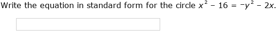 IXL - Convert equations of circles from general to standard form (Grade 11 maths practice)