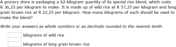 IXL - Weighted averages: word problems (Grade 9 maths practice)