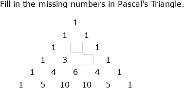 IXL - Pascal's triangle (Grade 12 maths practice)