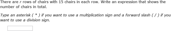IXL - Write variable expressions: word problems (Grade 6 maths practice)