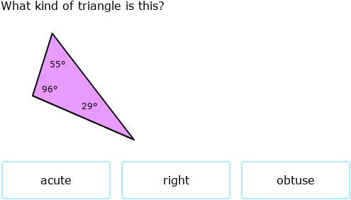 IXL - Types of triangles (Grade 4 maths practice)