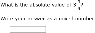 IXL - Absolute value of rational numbers (Grade 7 maths practice)